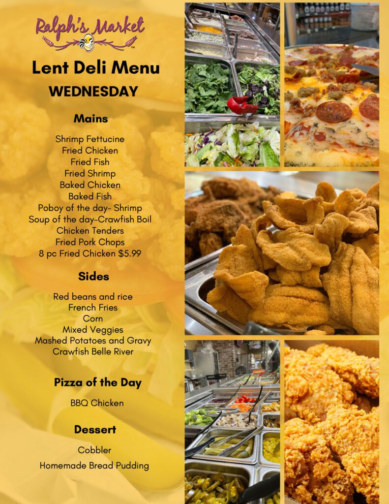 Deli Menu - Ralph's Market
