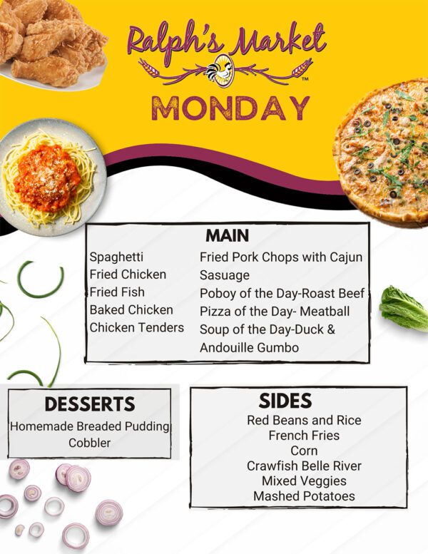 Deli Menu - Ralph's Market
