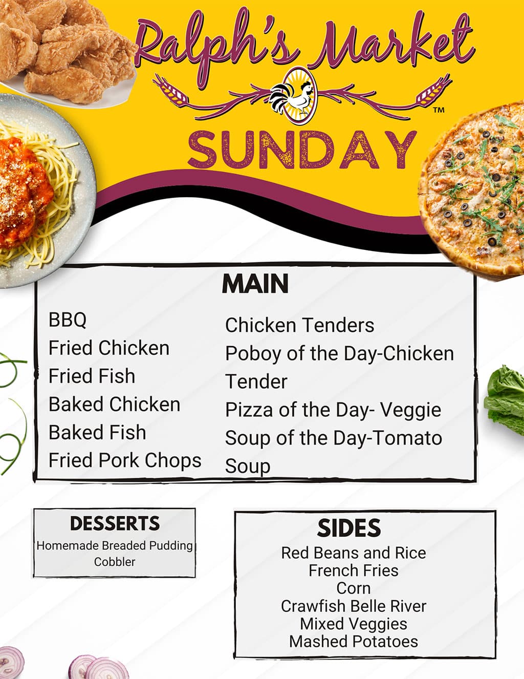 Deli Menu - Ralph's Market