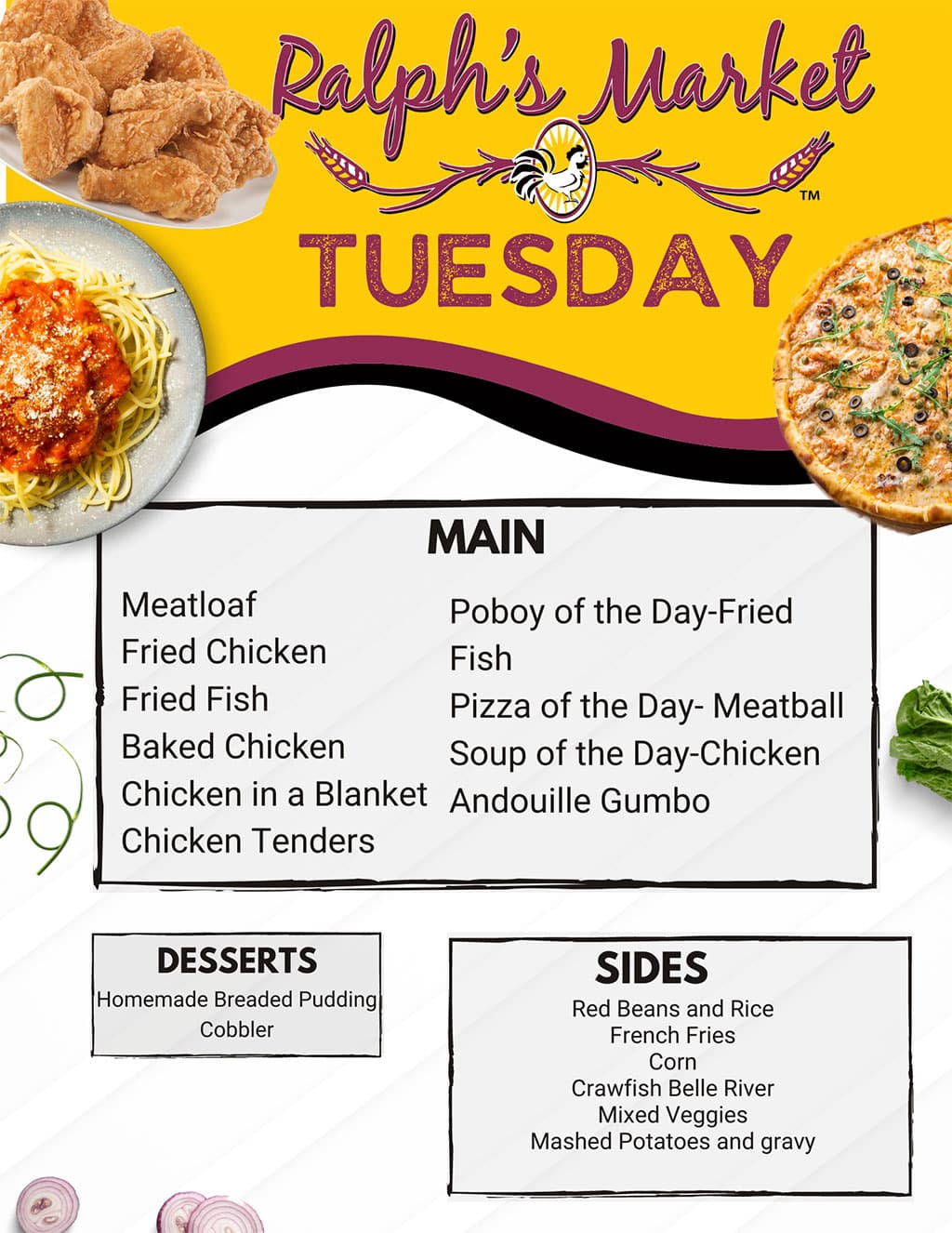 Deli Menu - Ralph's Market